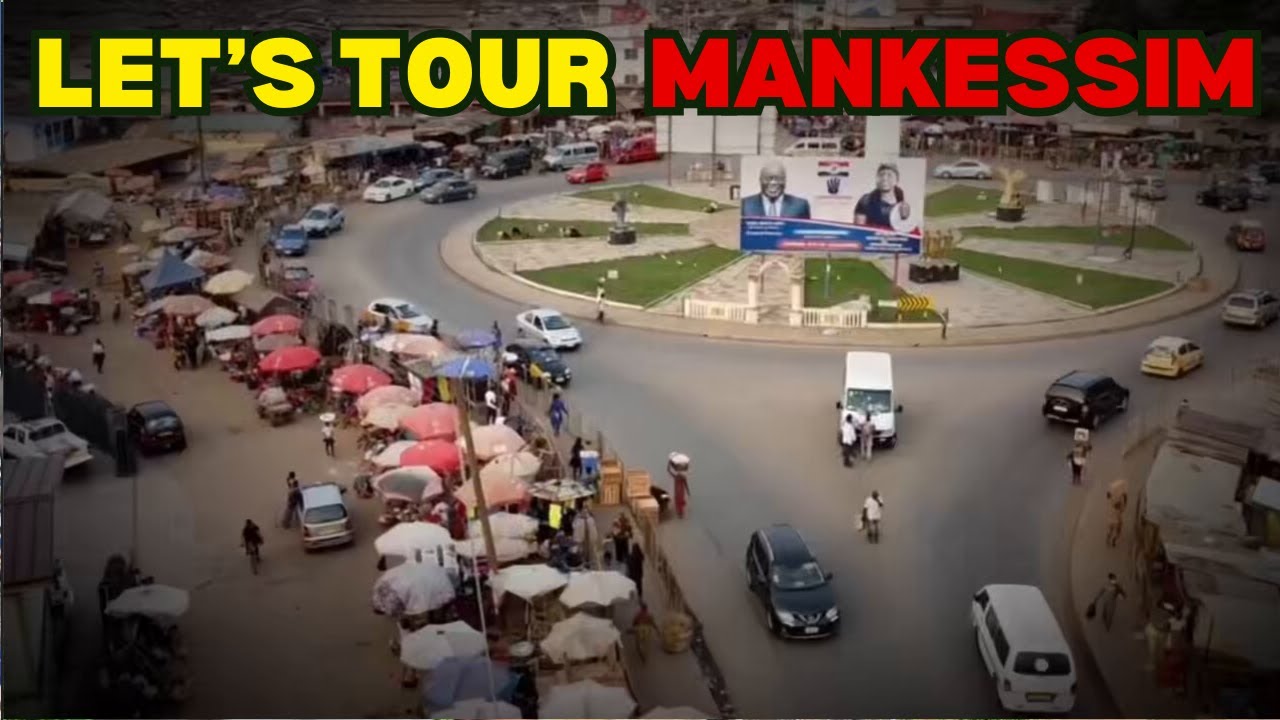 Experience The BEST Of Mankessim Ghana's Street Views - YouTube