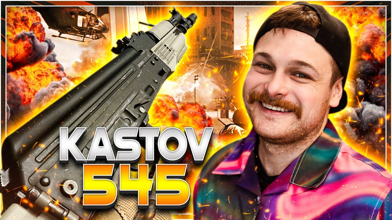 The Kastov 545 SHREDS at close/mid range! (Best Kastov 545 loadout and ...