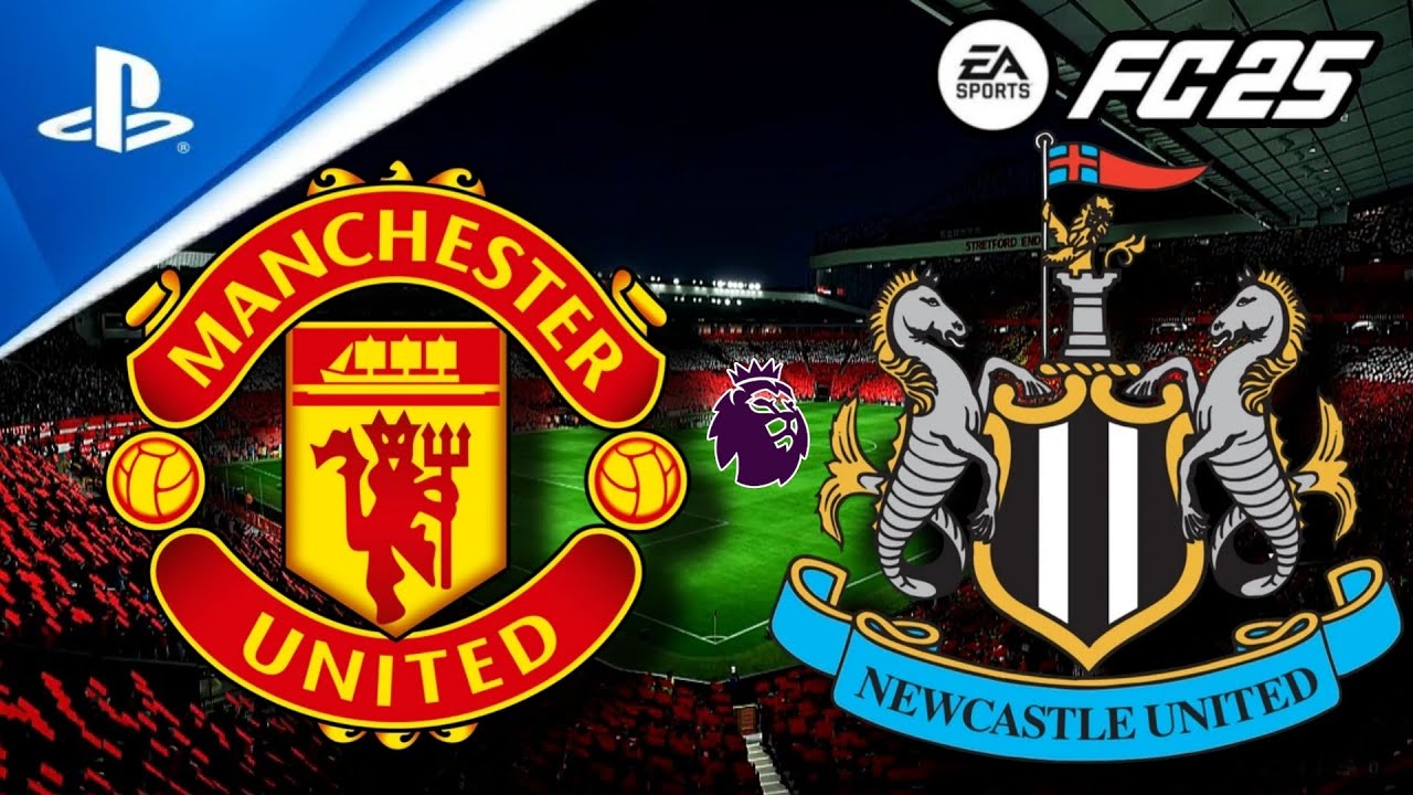 Manchester United - Newcastle |Premier League|FC25 - YouTube