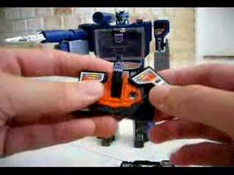 How to Transform Soundwave G1 - YouTube