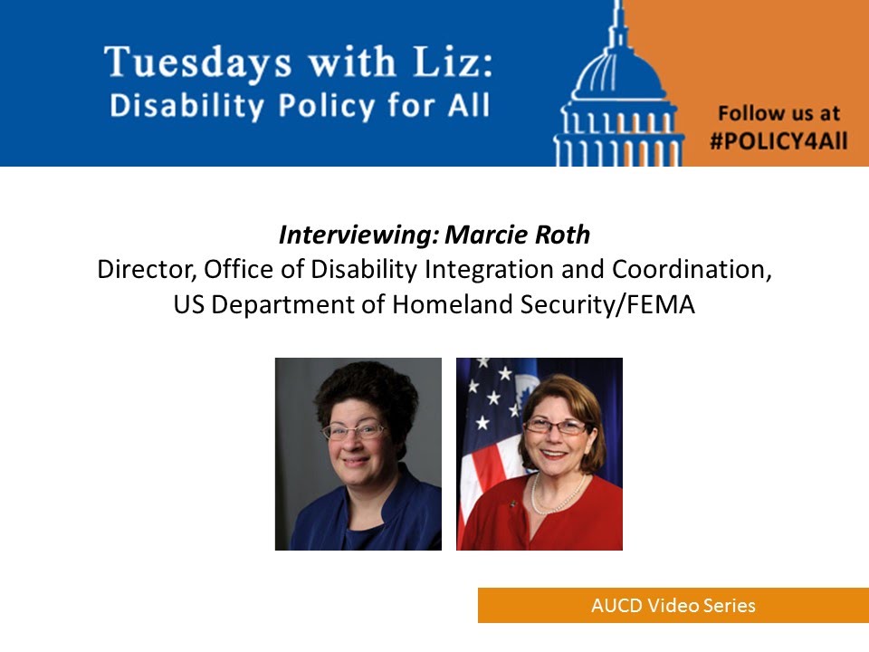 Tuesdays with Liz: Disability Policy for All - Interview with Marcie ...