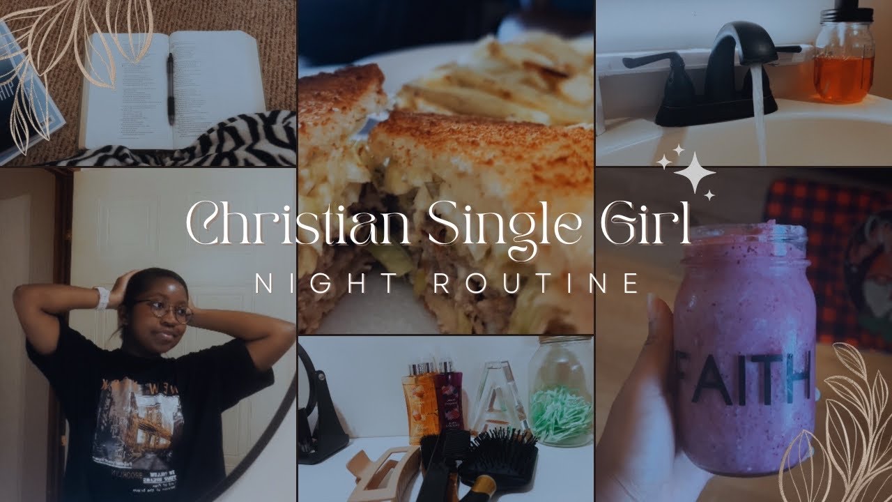 VLOG | Christian Single Girl Diaries pt. 2 | night routine, worship ...