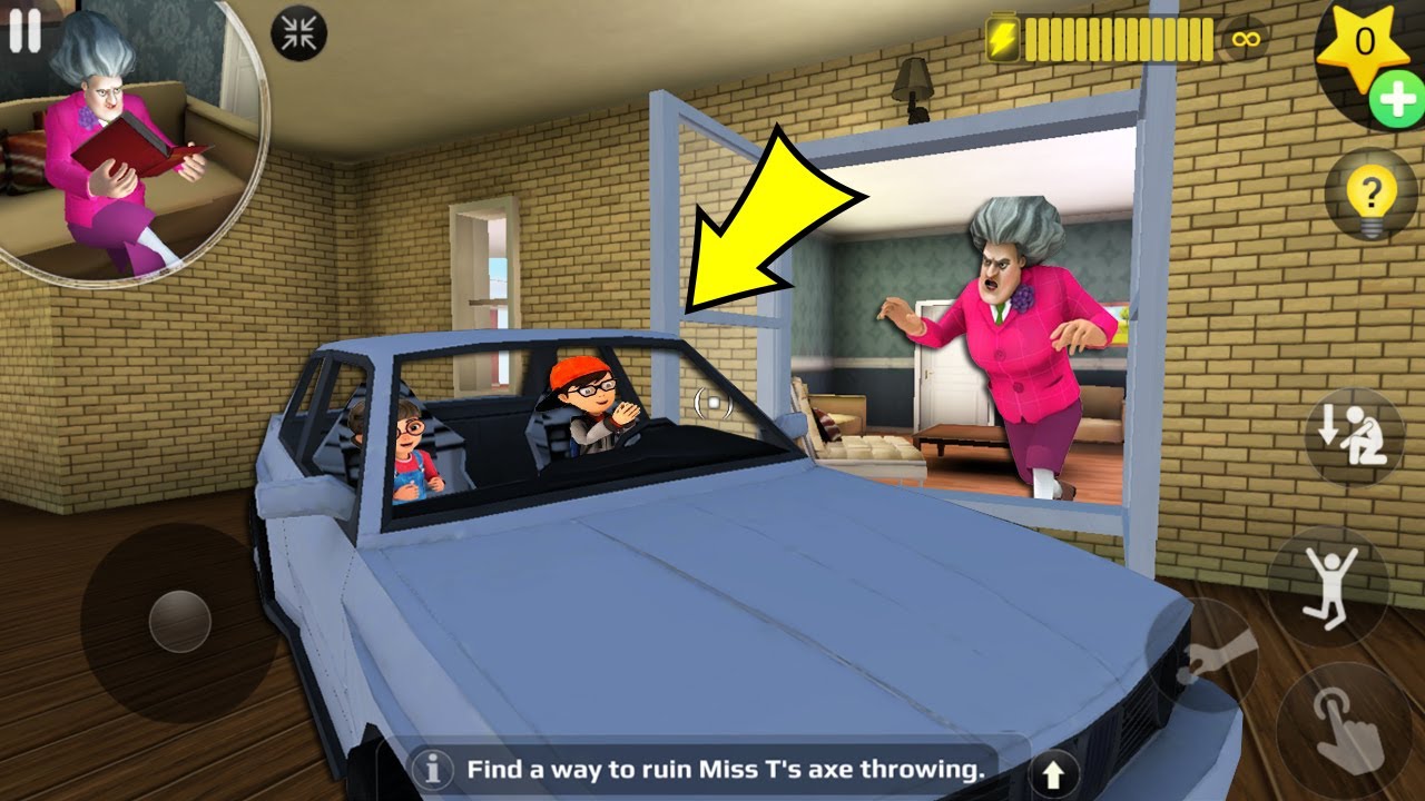 Miss T New Power Update Scary Teacher 3D Play as Miss T Gameplay | part ...