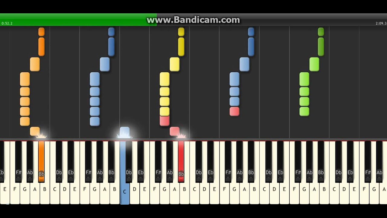 The Wanted Chasing the sun Piano Tutorial - YouTube