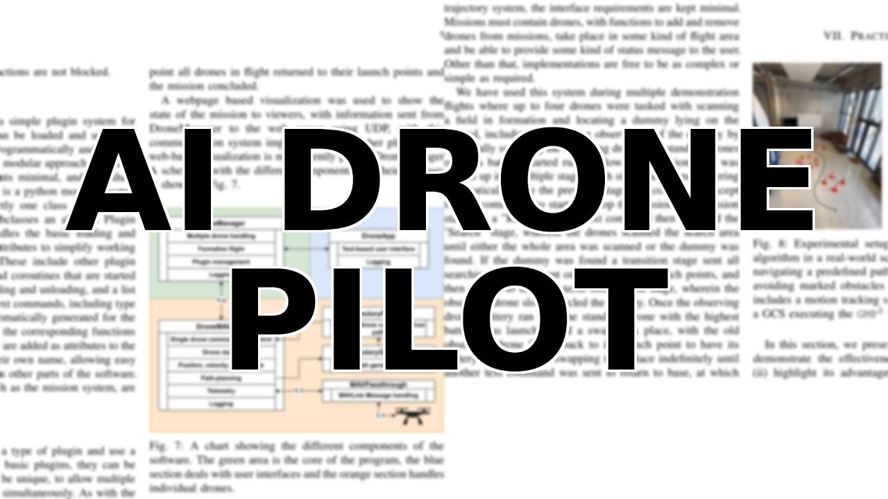 This AI Teaches Drones to Fly Through Obstacle Courses in Full 3D - YouTube