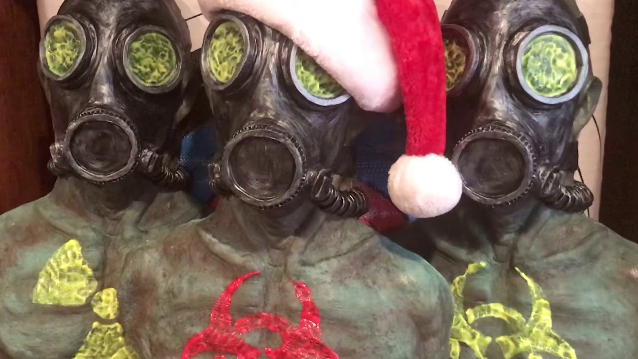 Gas Mask Zombie Targets are getting festive! - RestlessBonesTargets ...