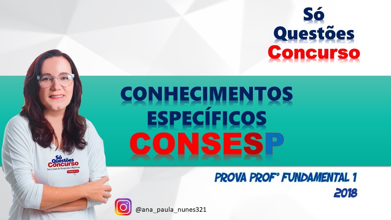 🚨CONHECIMENTOS ESPECIFICOS 🚩 CONSESP 2018 👉🏻 PEDAGOGIA PARTE 1 - YouTube