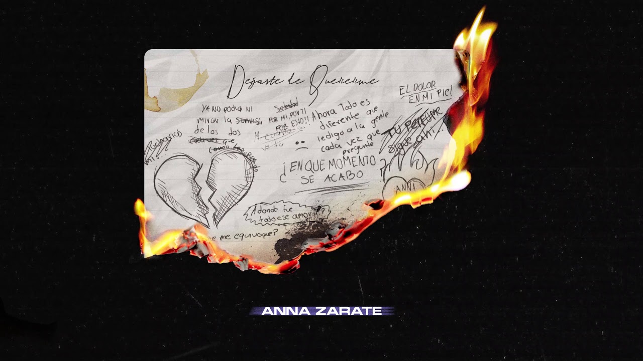Anna Zarate - Dejaste De Quererme [AUDIO] - YouTube