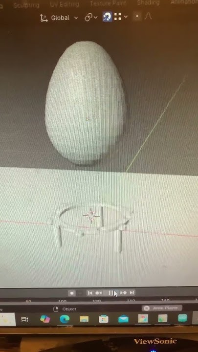 Egg holder 3D simulation - YouTube