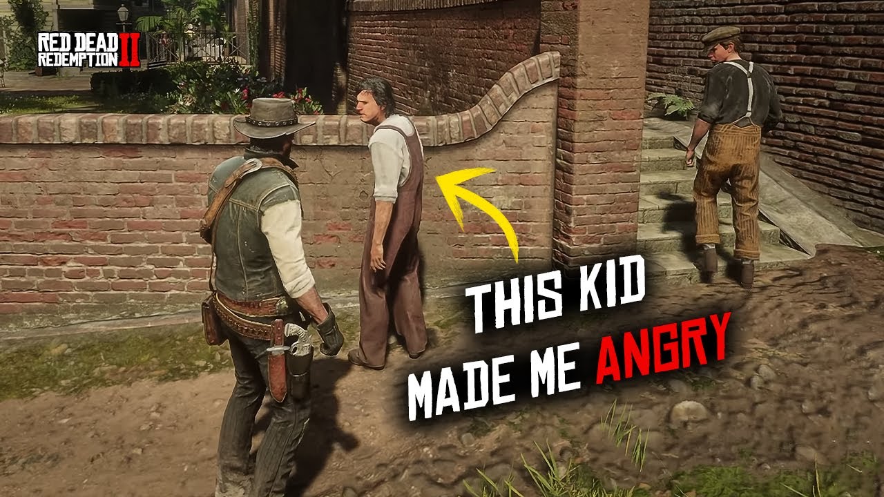 This Little Kid Made John Marston Angry | Red Dead Redemption 2 - YouTube