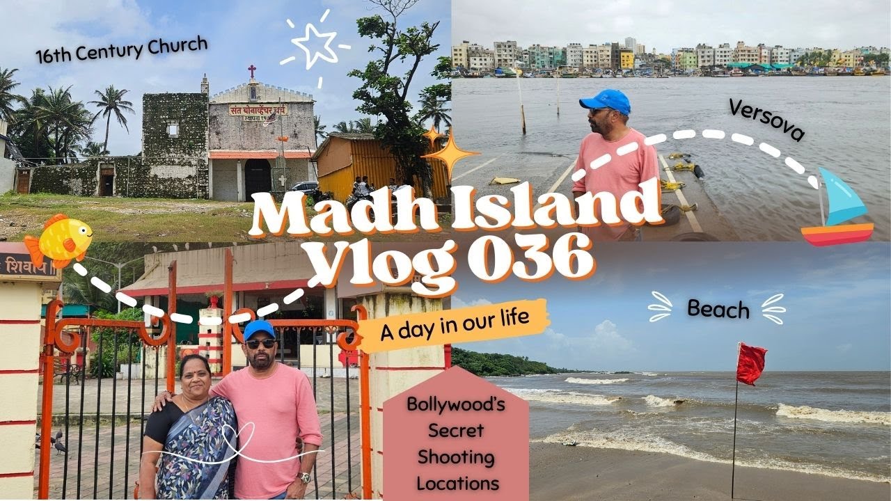Vlog 036: Madh Island Mumbai 😍 Bollywood Celebrity Homes, Shooting ...