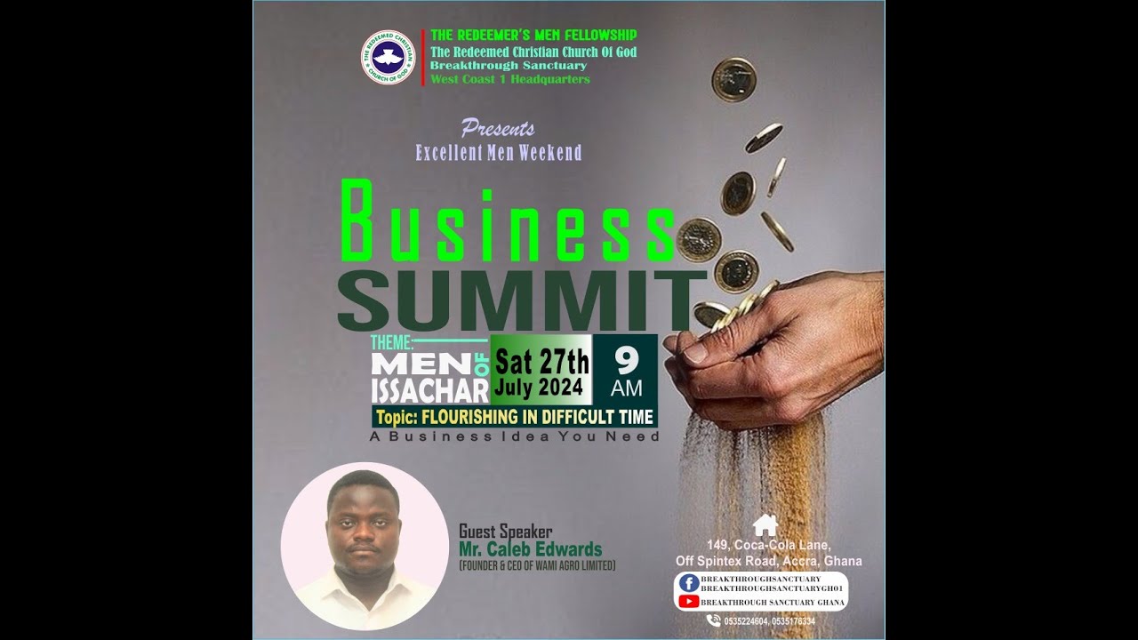EXCELLENT MEN WEEKEND THEME: MEN OF ISSACHAR (HEALTH SEMINAR) - YouTube