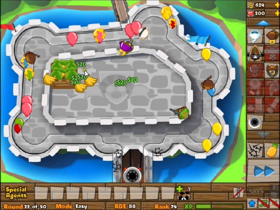 BTD5 Expert #2 Castle Reverse (NAPS) - YouTube