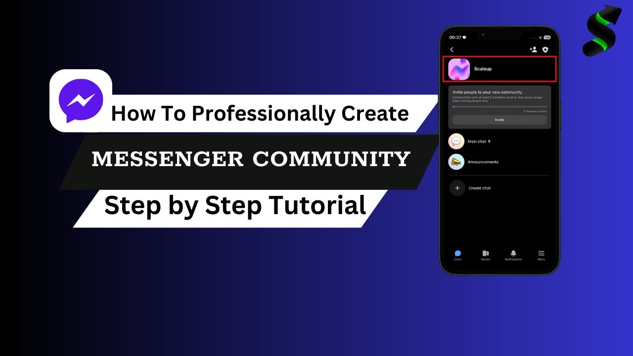 How to Create Community Chat on Messenger – Step by Step 2025 - YouTube
