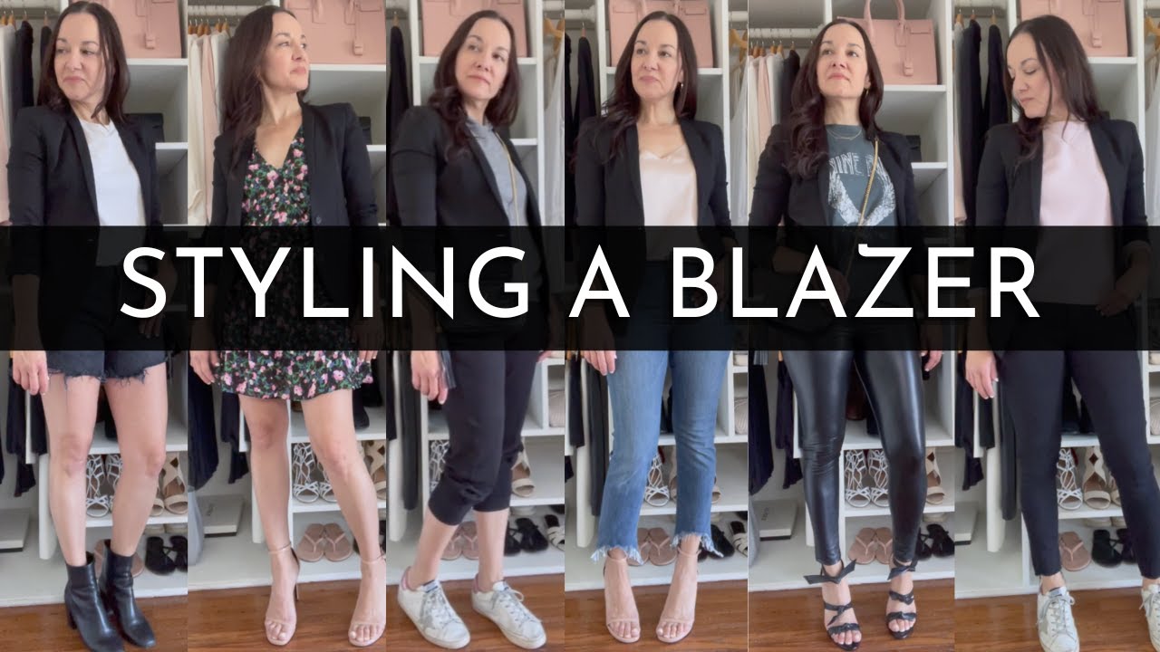 9 Blazer Outfit Ideas | How To Style Blazers - YouTube