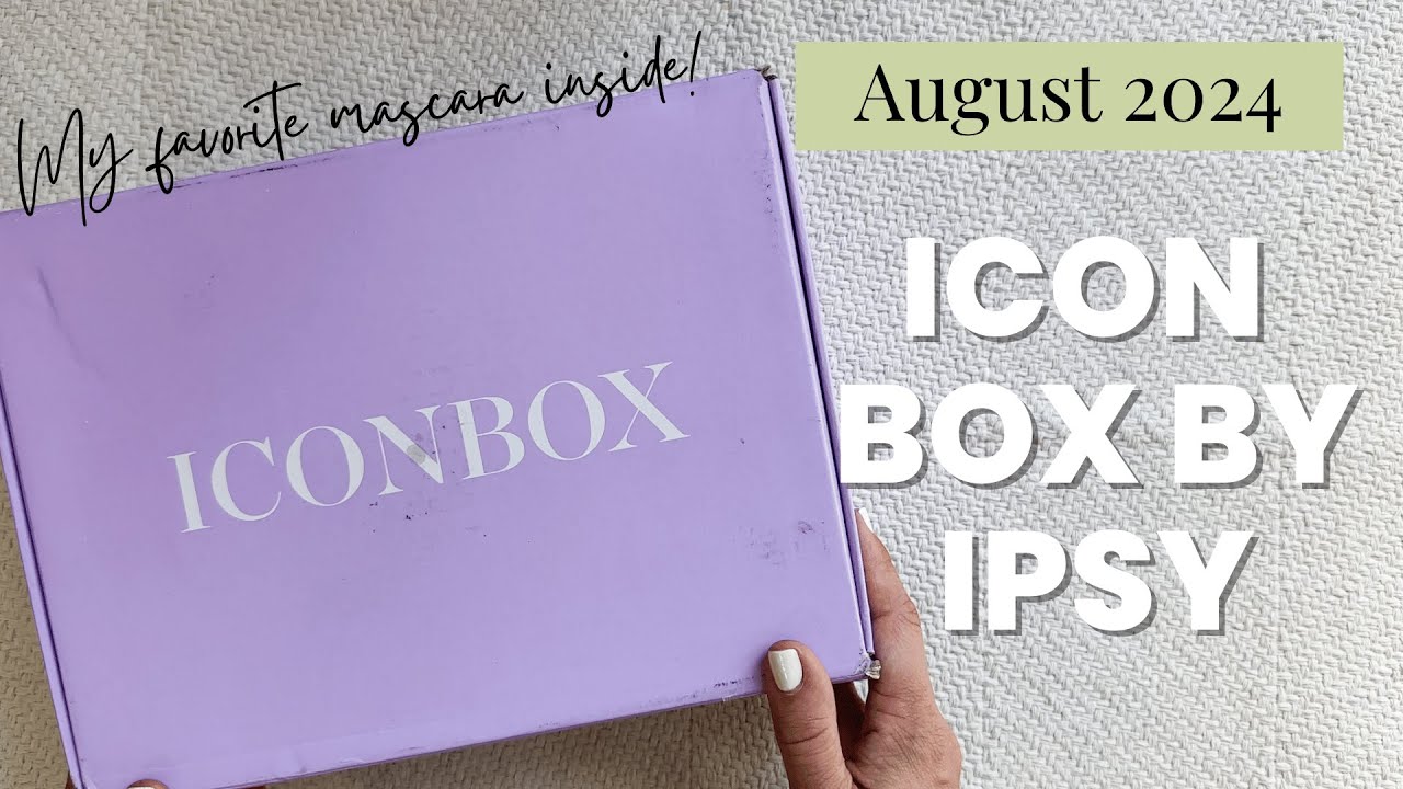 Unboxing the Icon Box by Ipsy August 2024 | Chrissy Teigan & John ...