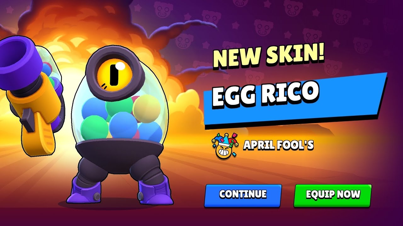 Getting Egg Rico In Brawl Stars! - YouTube