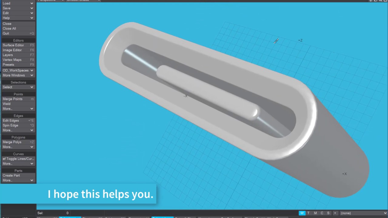 LightWave Chamfer Tool - YouTube