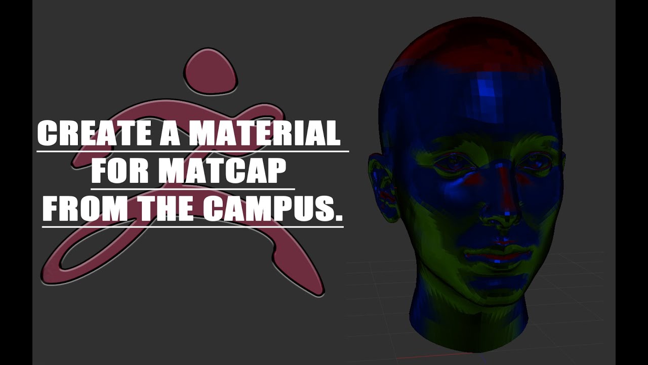 【ZBrush 2022】【memo】Create a material for matcap from the campus. - YouTube