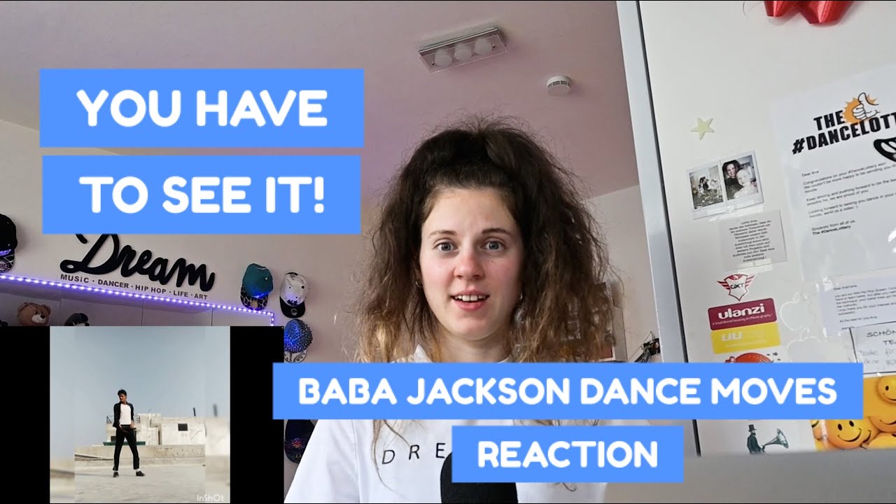 DANCER REACTS BABA JACKSON FOR THE FIRST TIME! *INCREDIBLE* - YouTube