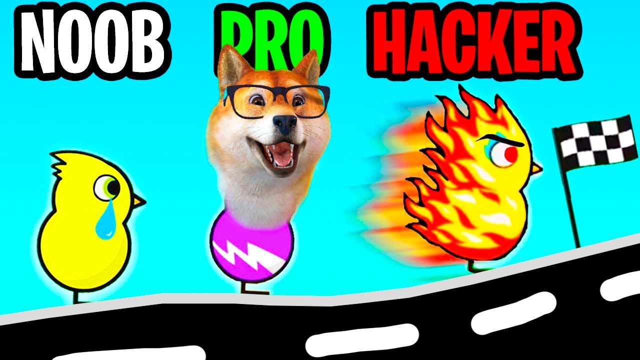 DUCK NOOB vs DUCK PRO vs DUCK HACK - YouTube