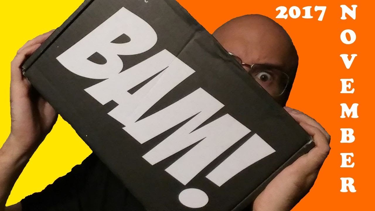 The Bam! Box (Original) Unboxing - November 2017 - YouTube