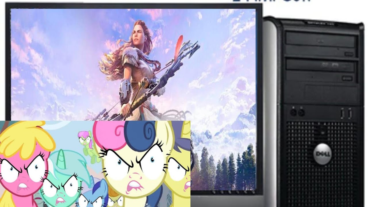 Sony Ponies flip out over Horizon Zero Dawn coming to PC - YouTube