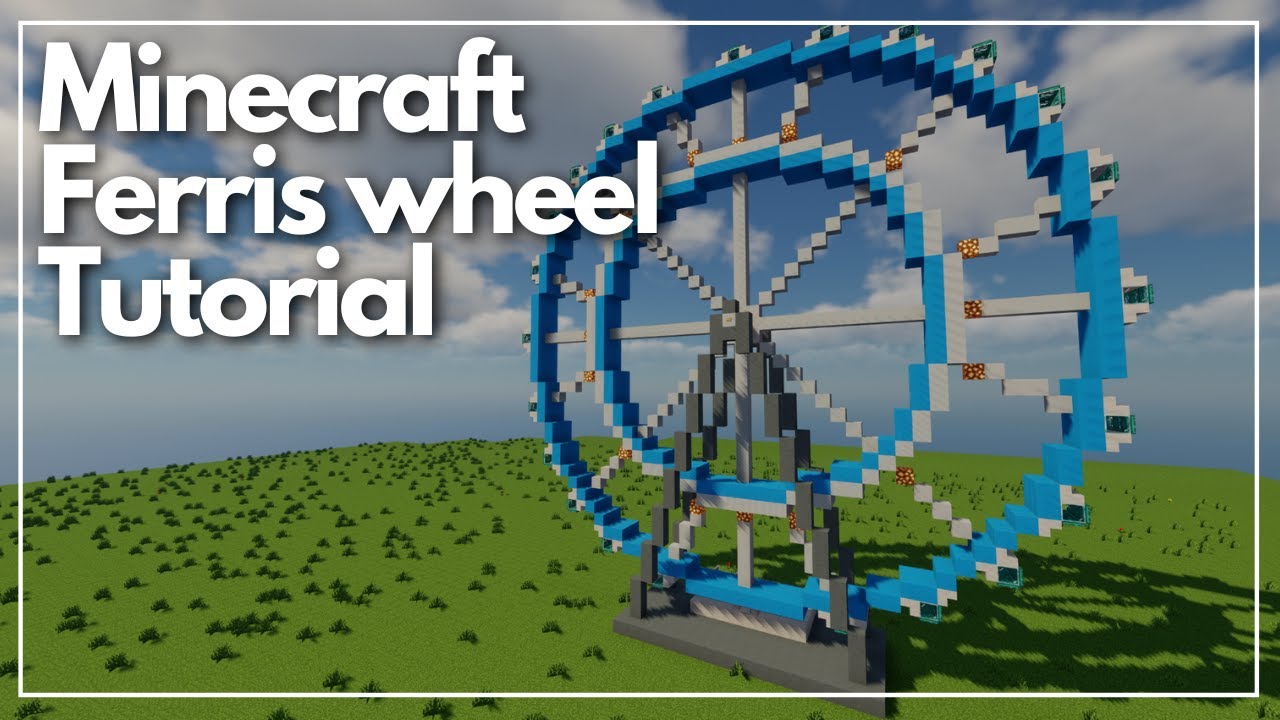 How To Make a Ferris Wheel In Minecraft 1.19! - YouTube