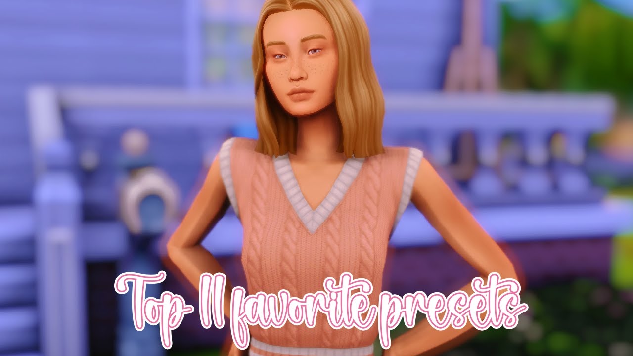 MY TOP 11 PRESETS FOR GSHADE & RESHADE || The Sim 4 - YouTube