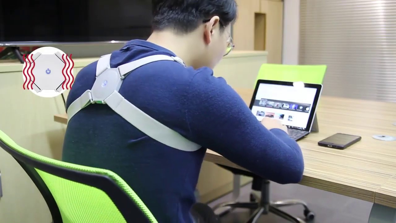 Adjustable Smart Back Posture Corrector/ Smart Back Support Belt - YouTube