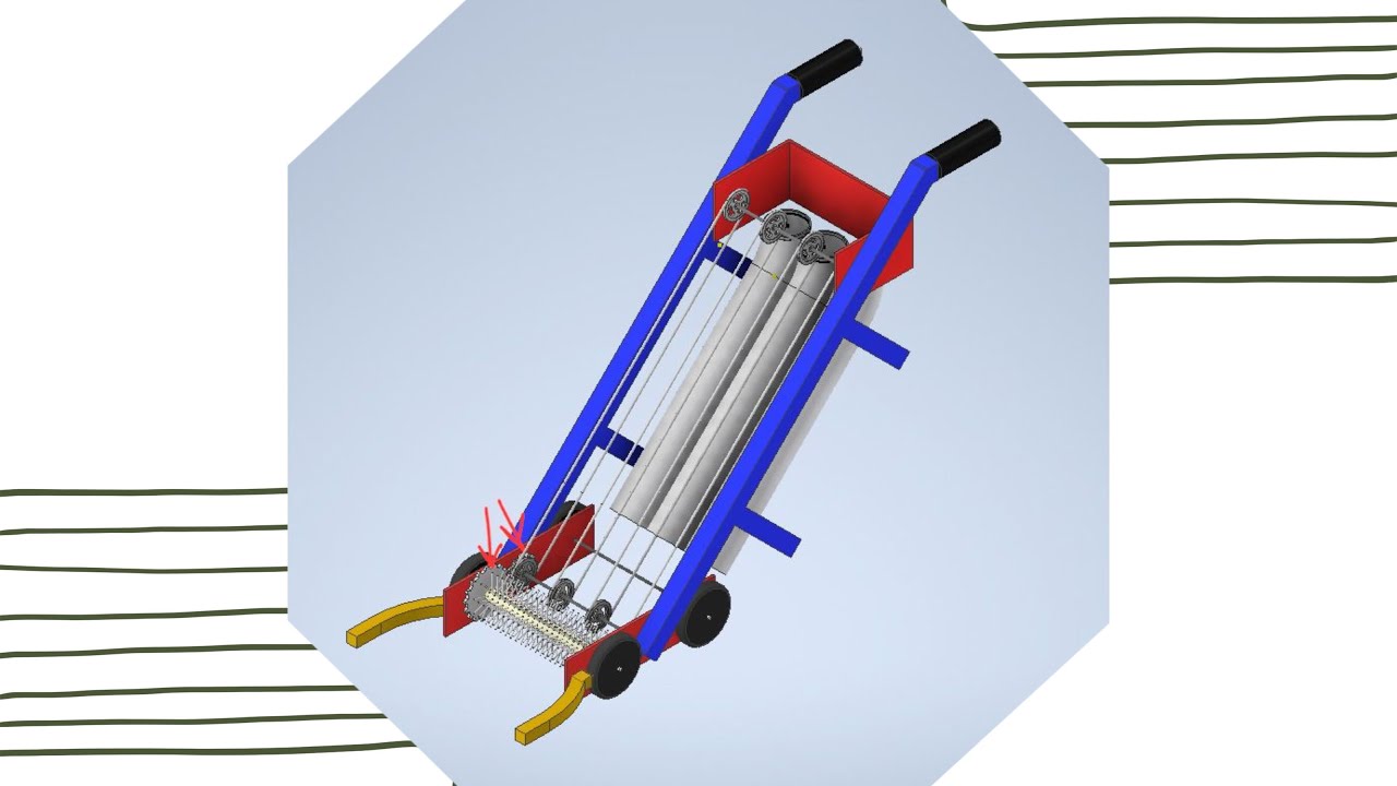 PROJECT 1 - THE SHUTTLECOCK COLLECTOR DEVICE USING A PULLEY AND GEAR ...