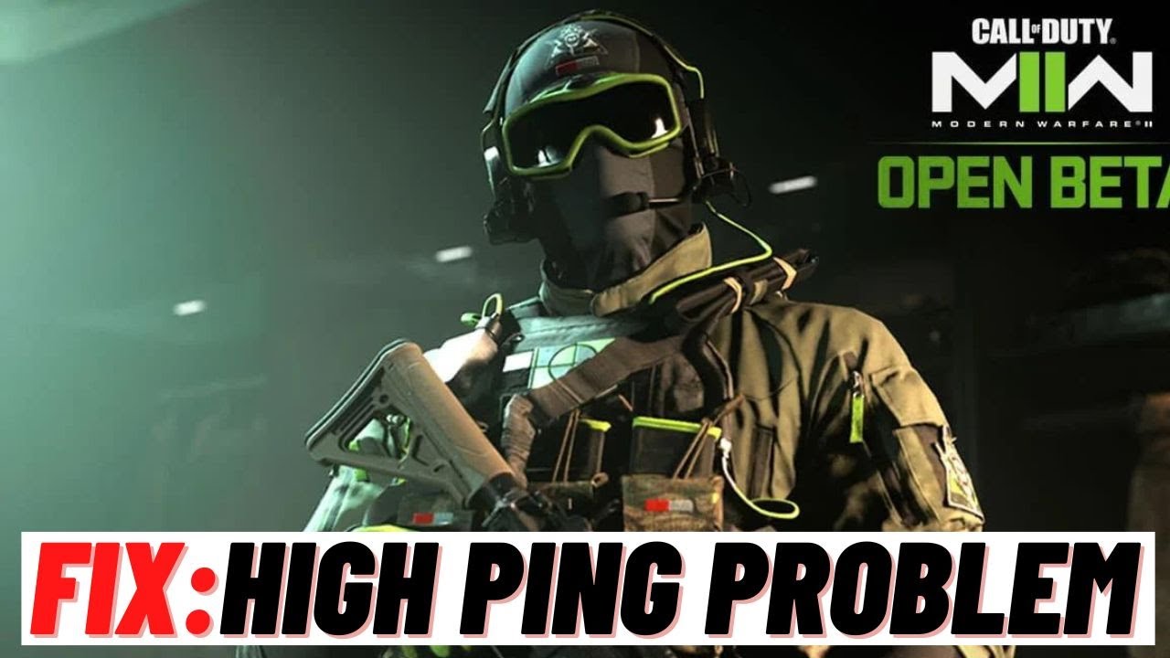 How To Fix COD Modern Warfare 2 High Ping Problem YouTube