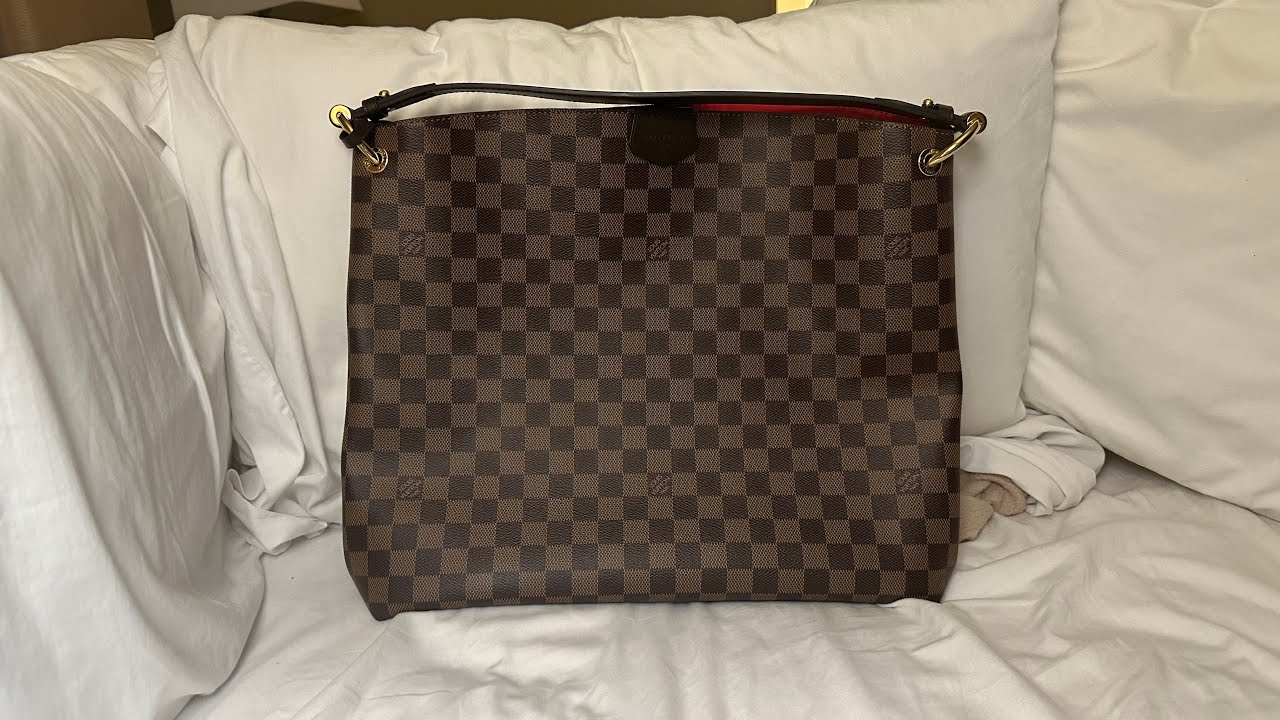Louis Vuitton Graceful MM- Review and What's In My Bag - YouTube
