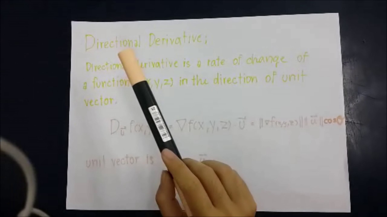 MTH201project_Grad,Div,Curl,Directional Derivative and Appilcation ...