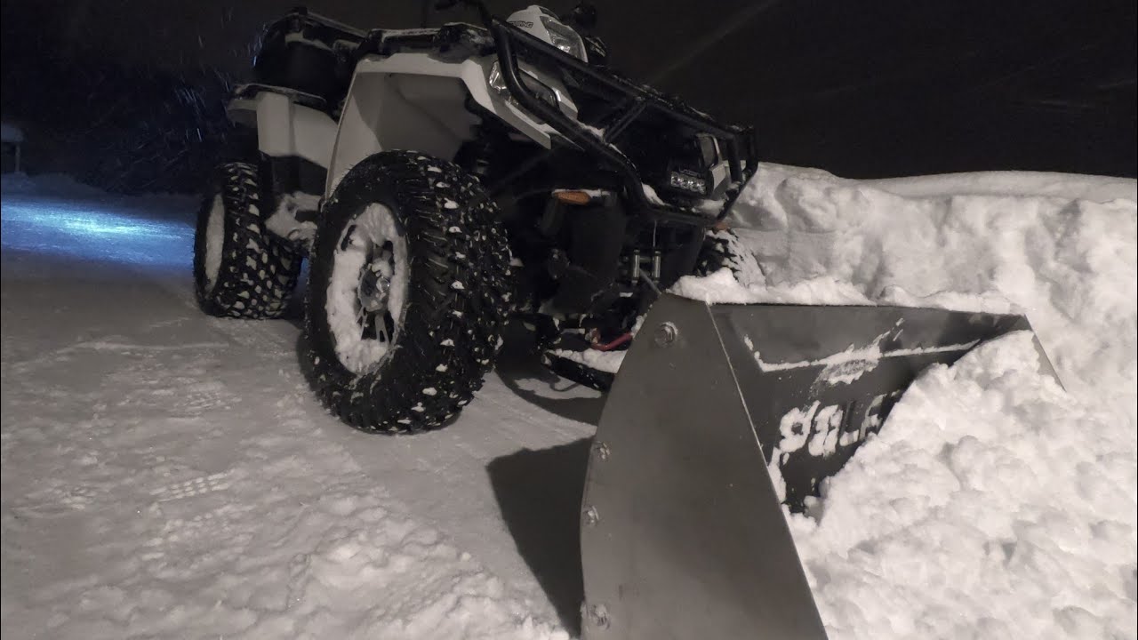 Polaris Glacier Plow Blade - 52" Steel, With Sidepanels. Polaris ...