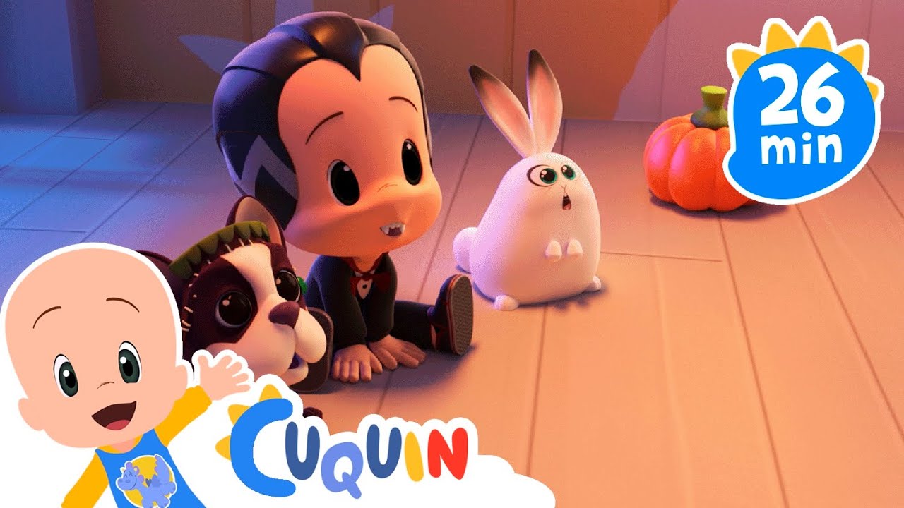 Cuquin 's Halloween Special 🎃🧛♂️ Videos and Cartoon for Babies - YouTube