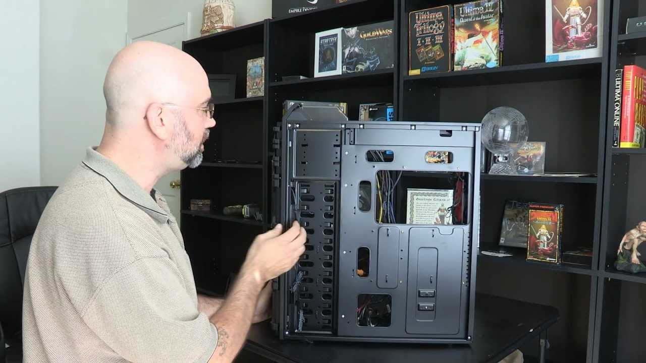 How To Build a Custom Gaming Computer Antec Dark Fleet DF-85 Full Tower ...