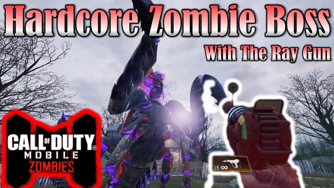 Zombie Boss Fight Hardcore Raid | COD Mobile Zombie Gameplay - YouTube