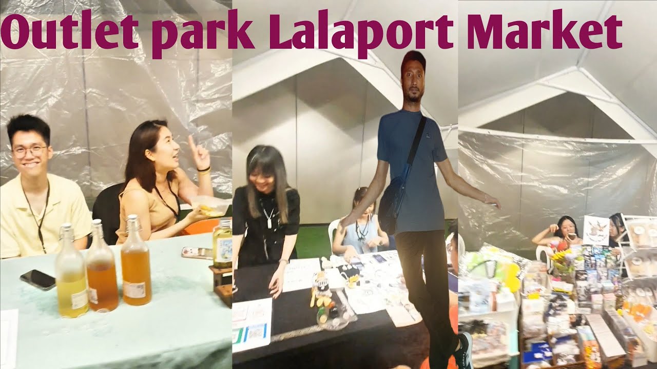 Lalaport KL Rooftop Chinese Food Market Vlog 5 - YouTube