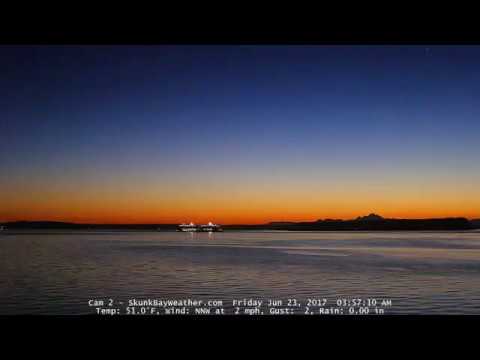 A Beautiful Mt. Baker Sunrise...  June 23, 2017