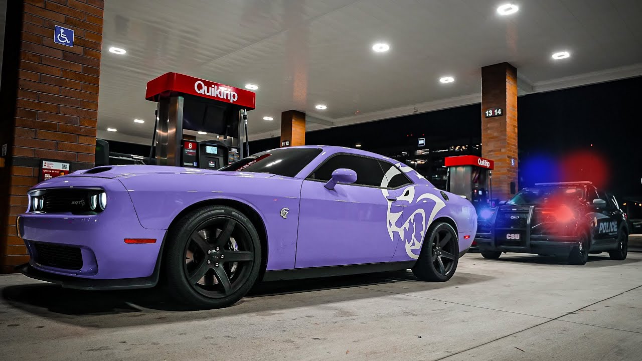 POLICE BOXED MY HELLCAT AFTER STREET TAKEOVER - YouTube