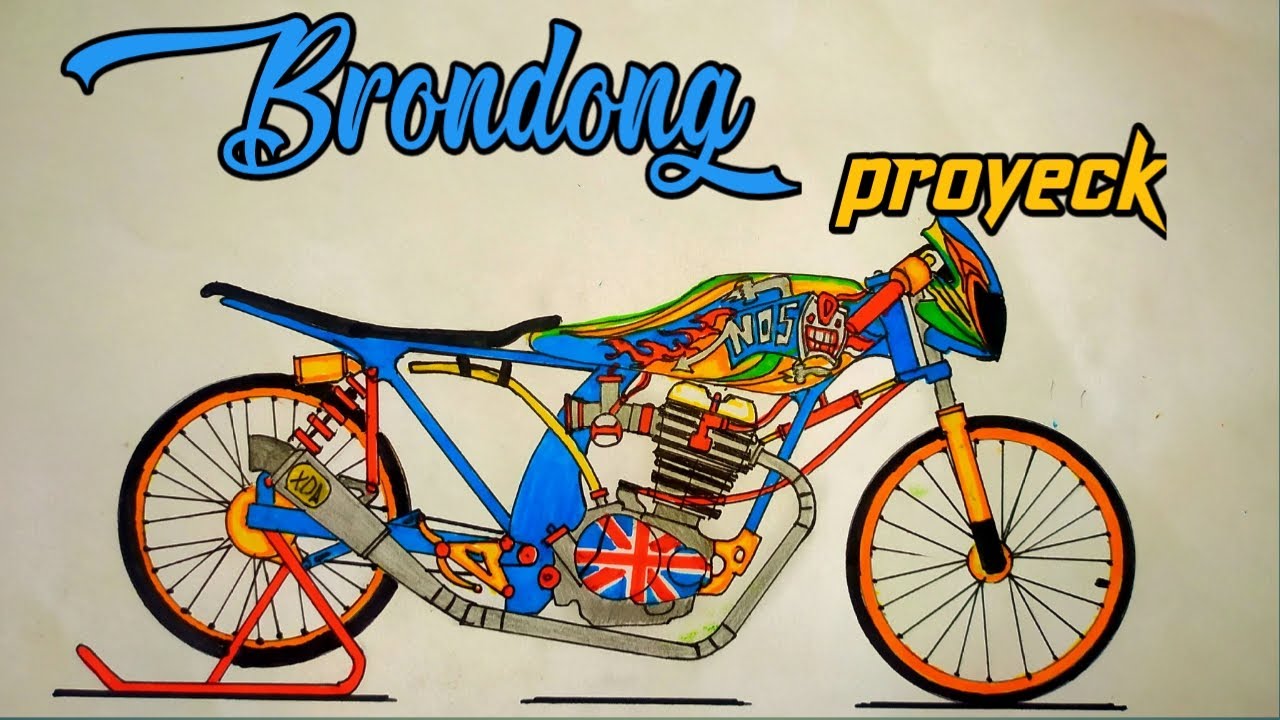 Menggambar herek gl Jatim. NOS BRONDONG proyek - YouTube