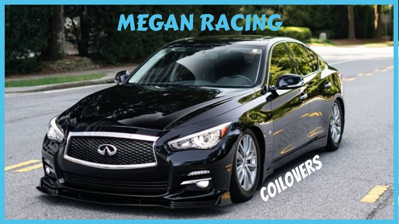 Infiniti Q50 Coilovers install | Megan Racing coilovers | How to ...
