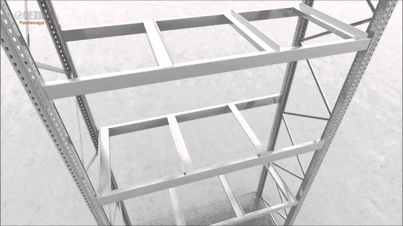 Dexion-P90-Pallet-Racking-animation - YouTube