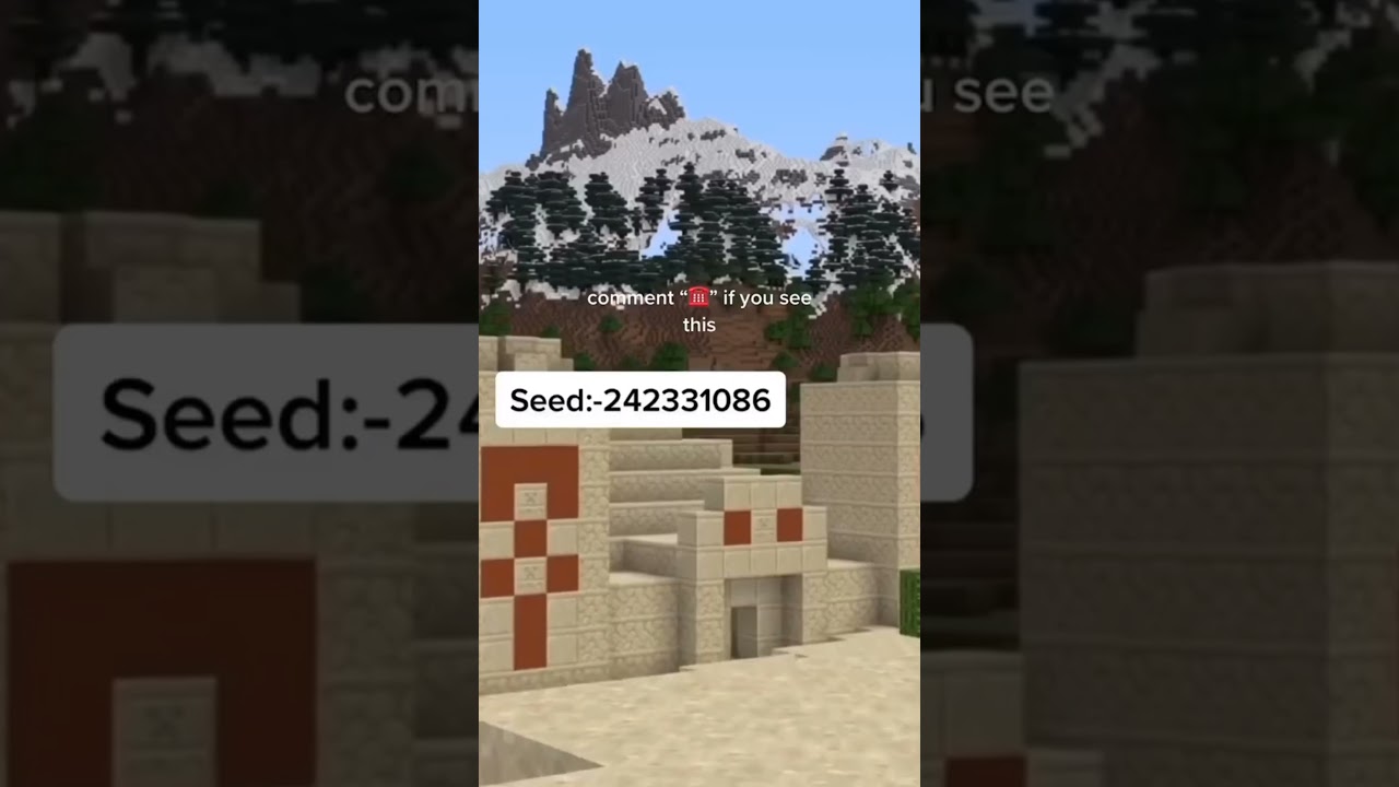 Minecraft SEED 6 - YouTube