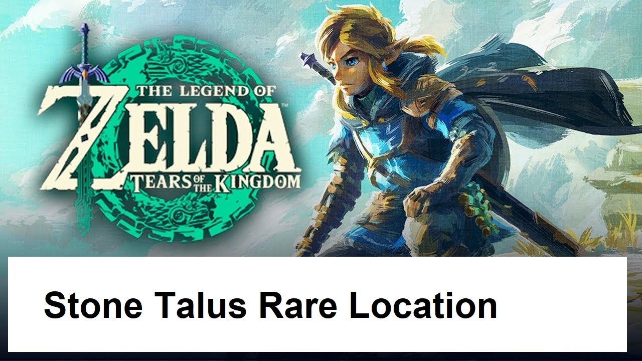 The Legend of Zelda Tears of the Kingdom - Stone Talus Rare Location ...