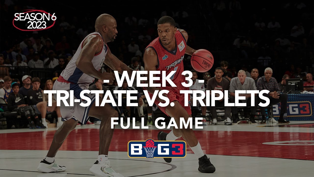 Season 6 Week 3 | Tri-State vs. Triplets | Full Game - YouTube