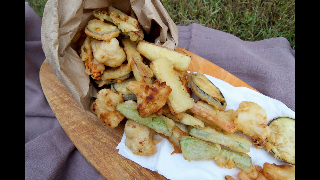 Verdure fritte croccanti in pastella - YouTube