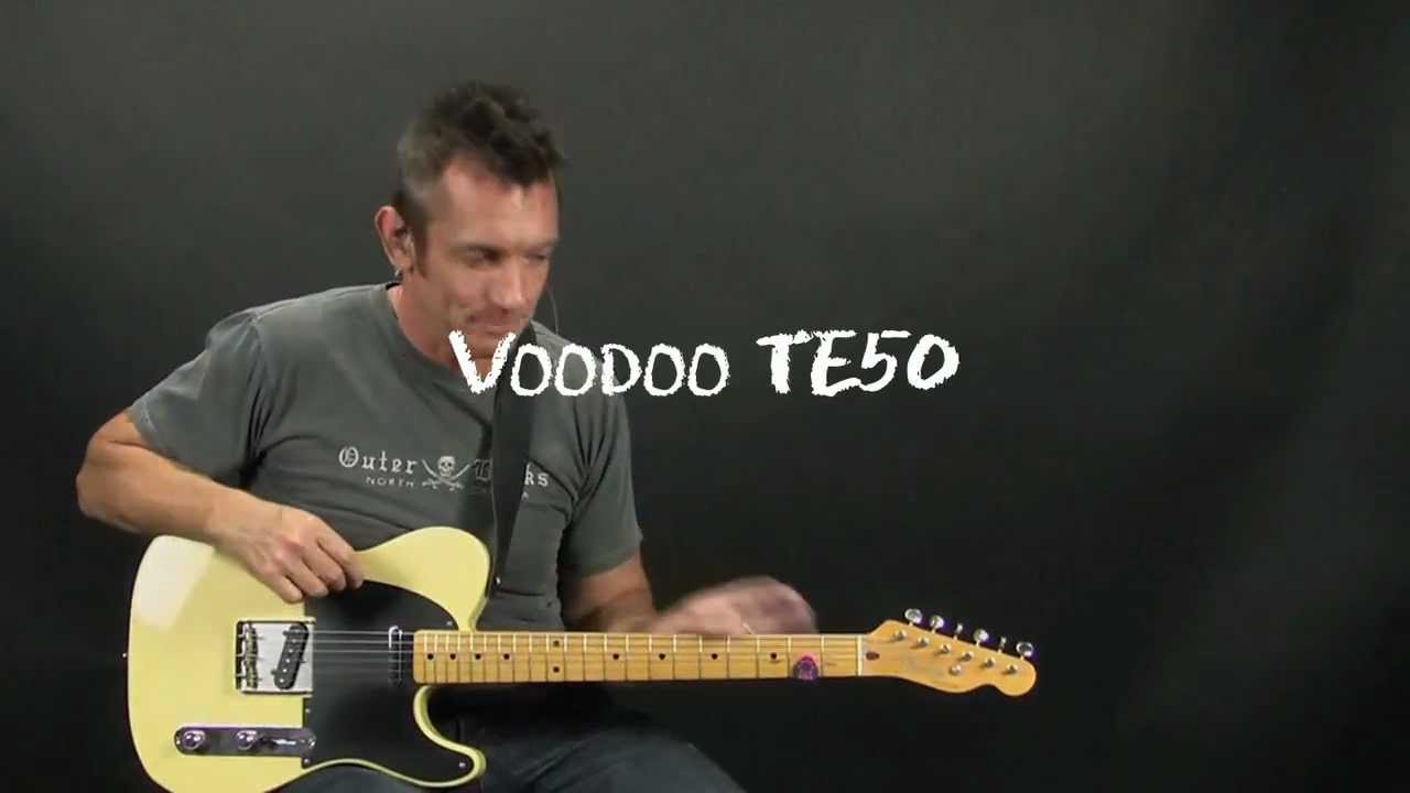Voodoo TE50 vs Wilde Keystones Telecaster Pickup Shootout - YouTube