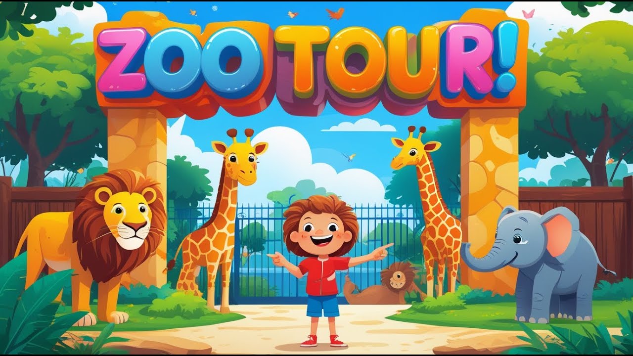 Zoo Animals for Kids | Fun Learning with Lions, Elephants & Penguins ...